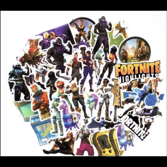 Other | Fortnite 4 Sticker Pack | Poshmark